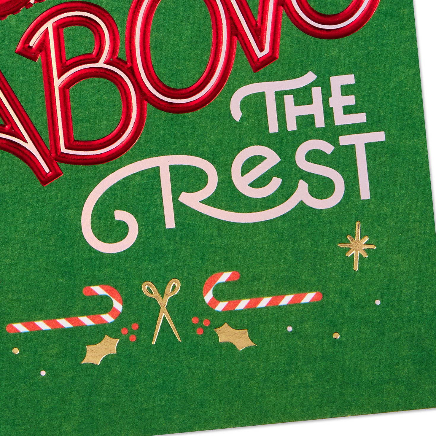 A Cut Above The Rest Christmas Card For Hairstylist - Hallmark