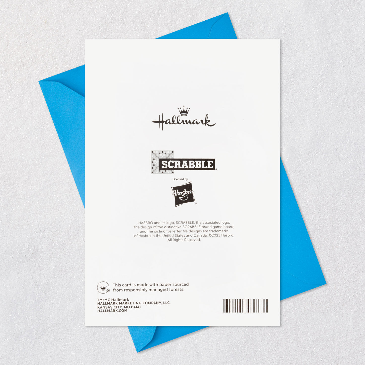 Hasbro® Scrabble® Great Guy Birthday Card For Relative - Hallmark
