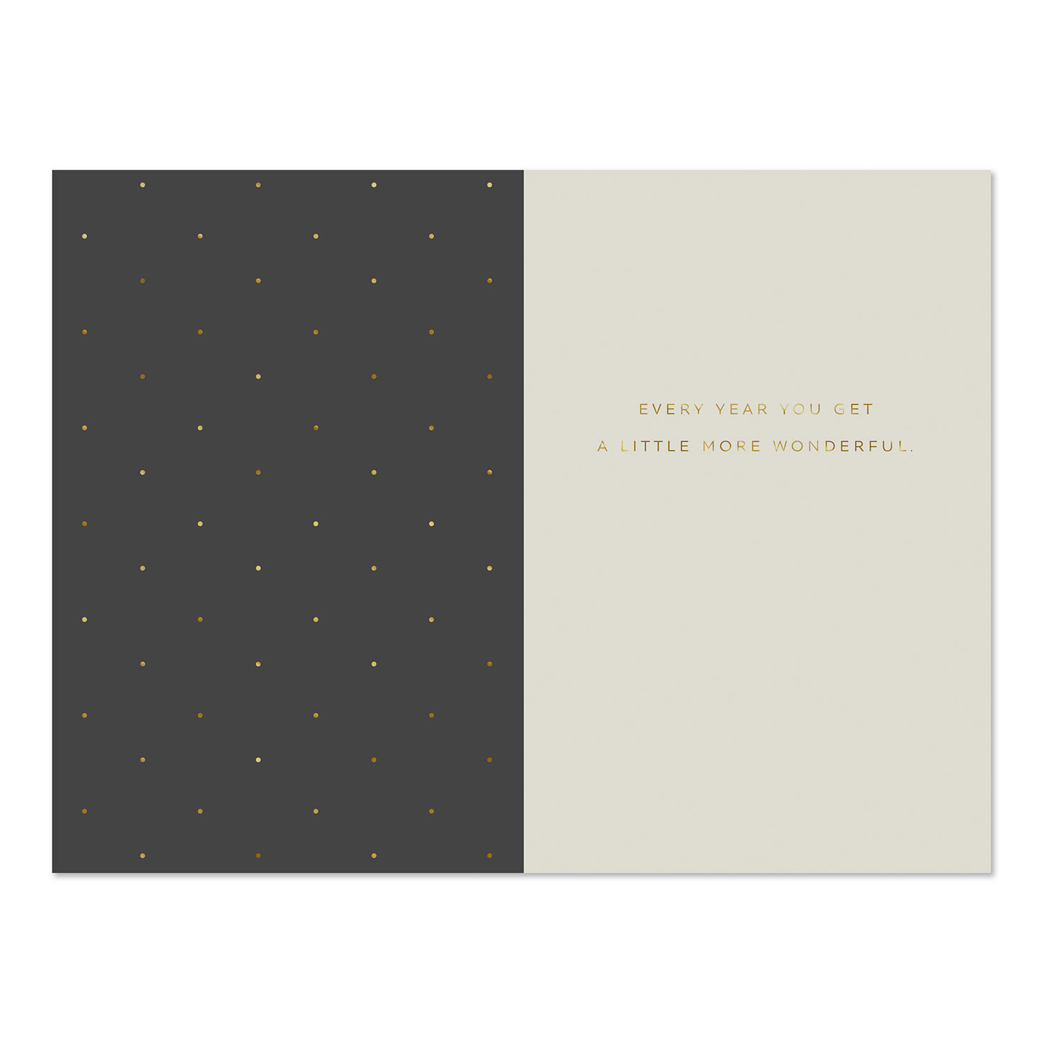 You Get More Wonderful Every Year Birthday Card For Her - Hallmark