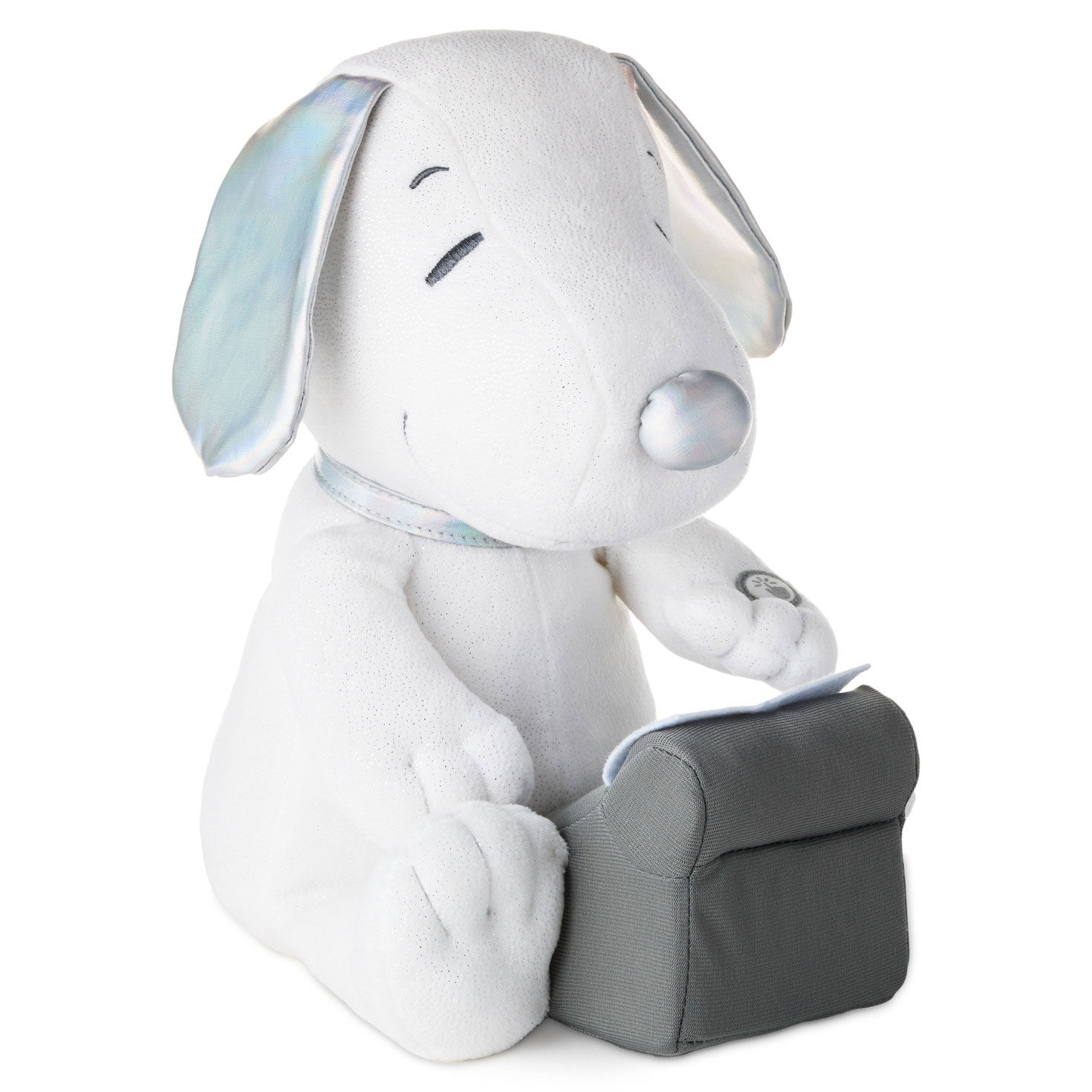 Peanuts® 75th Anniversary Snoopy With Typewriter Musical Plush With ...