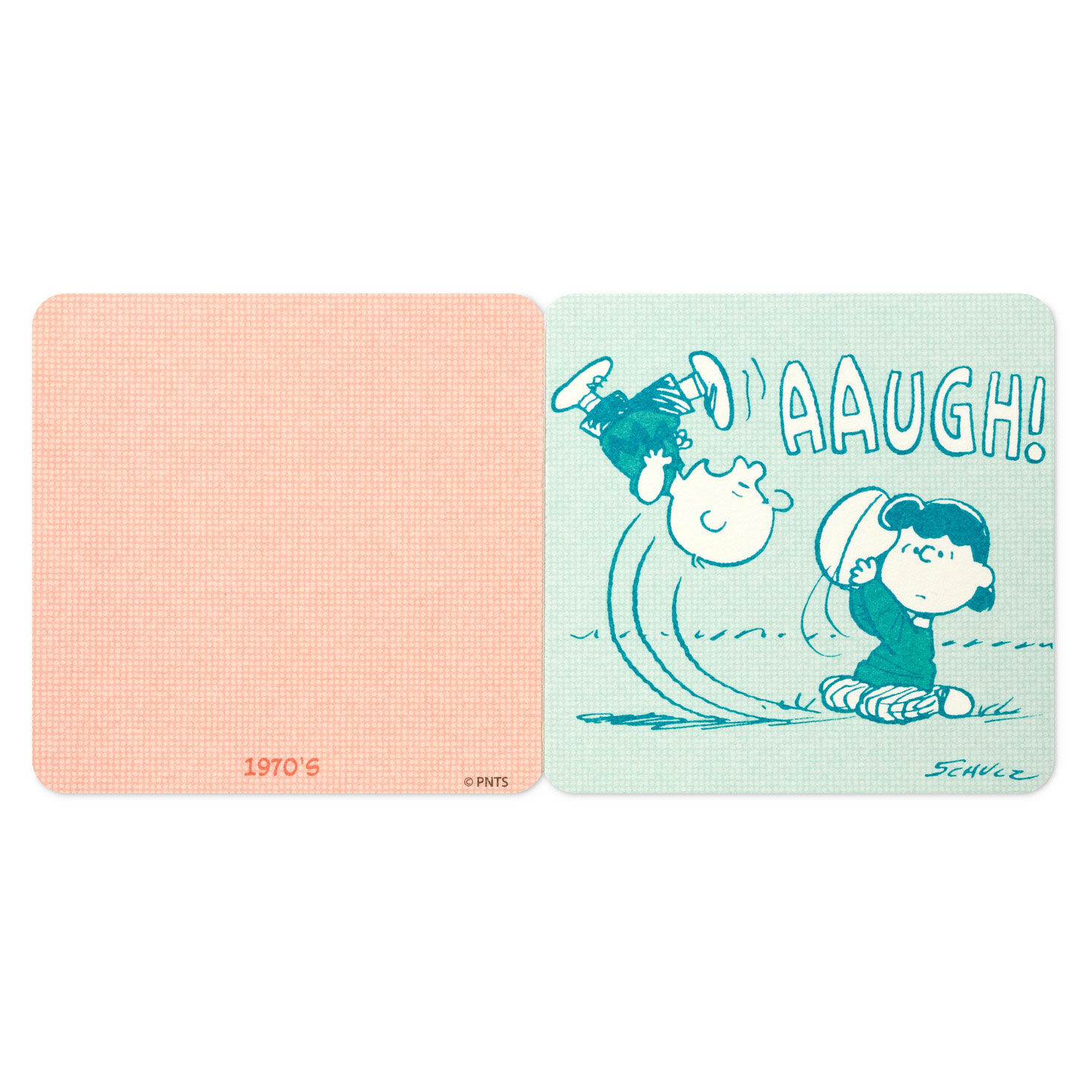 Peanuts® 75th Anniversary Friendship Of A Lifetime Coaster Book - Hallmark