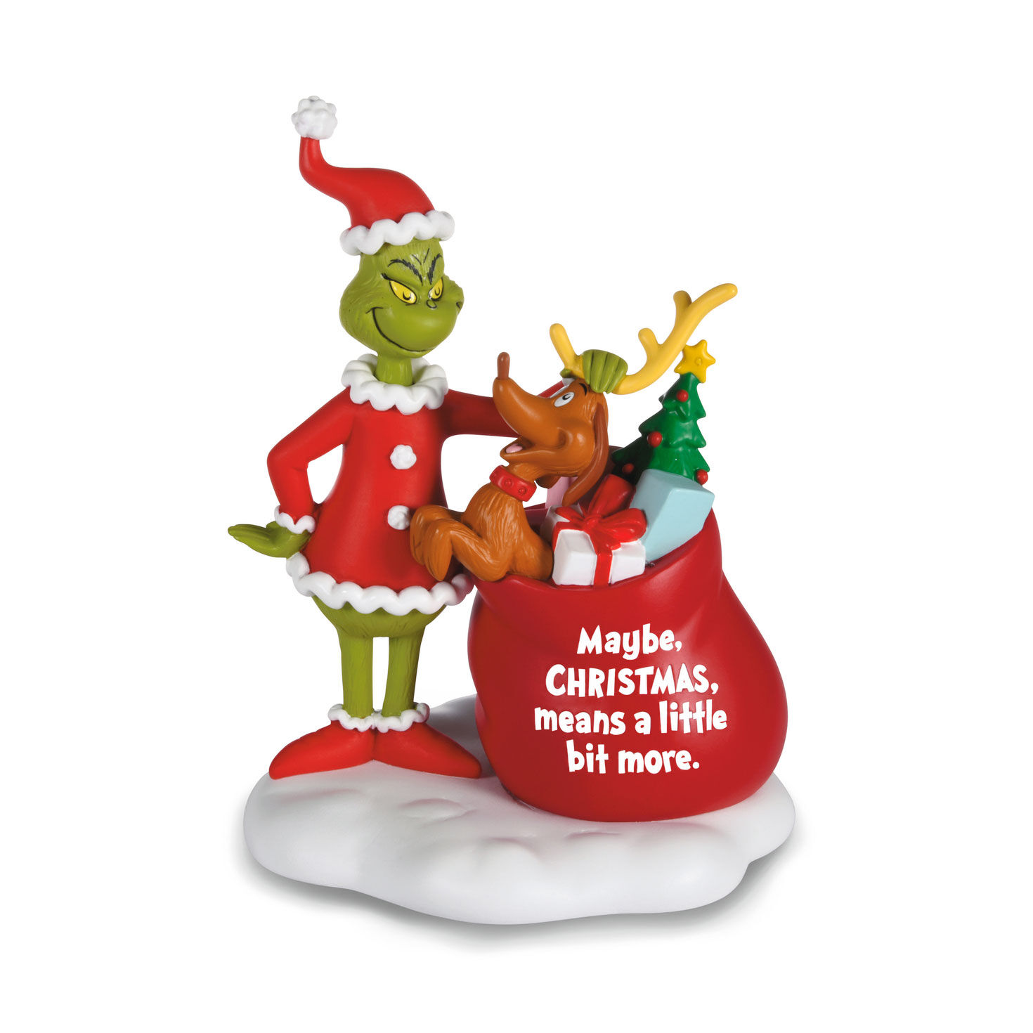 Dr. Seuss's How The Grinch Stole Christmas!™ Grinch And Max Figurine, 5 ...