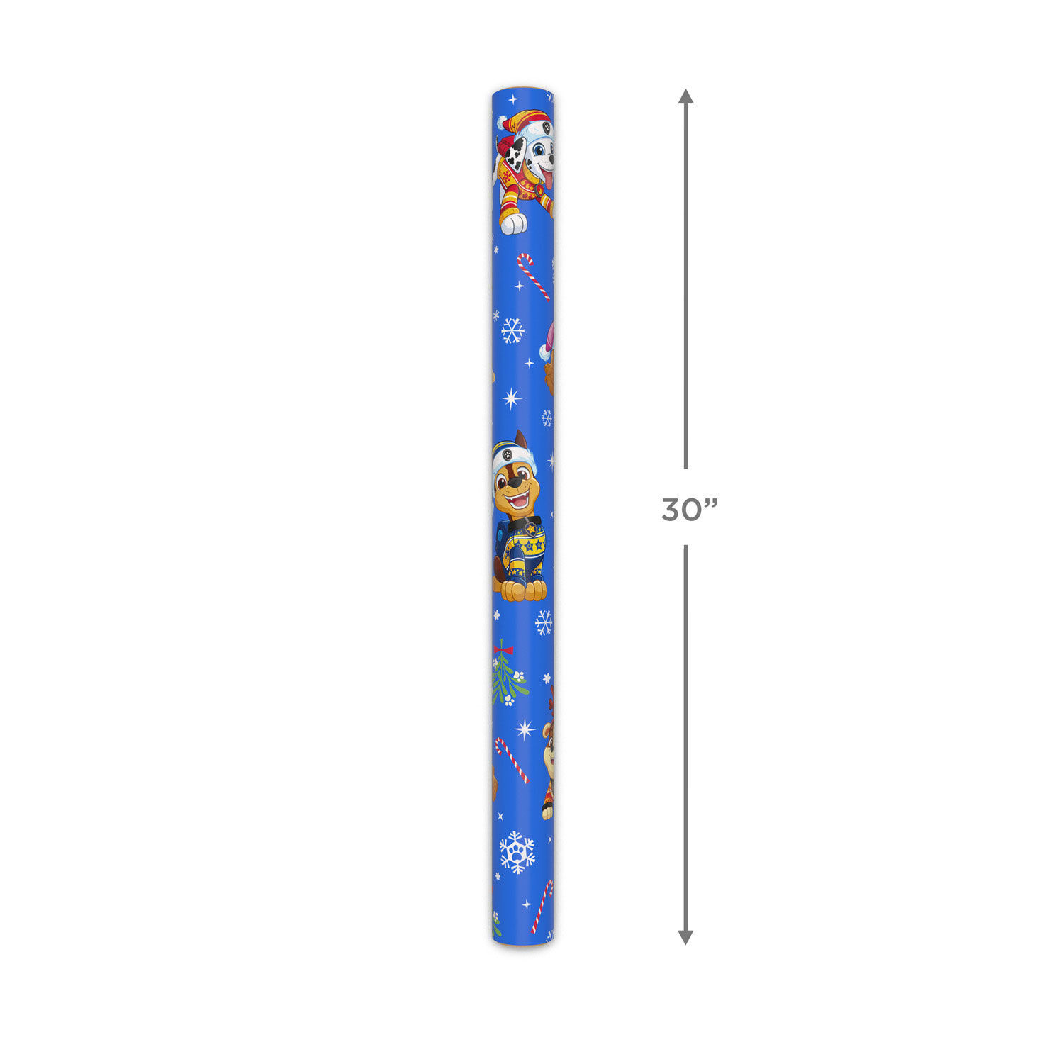 Paw Patrol™ Winter Fun On Blue Christmas Wrapping Paper Roll, 25 Sq. Ft ...