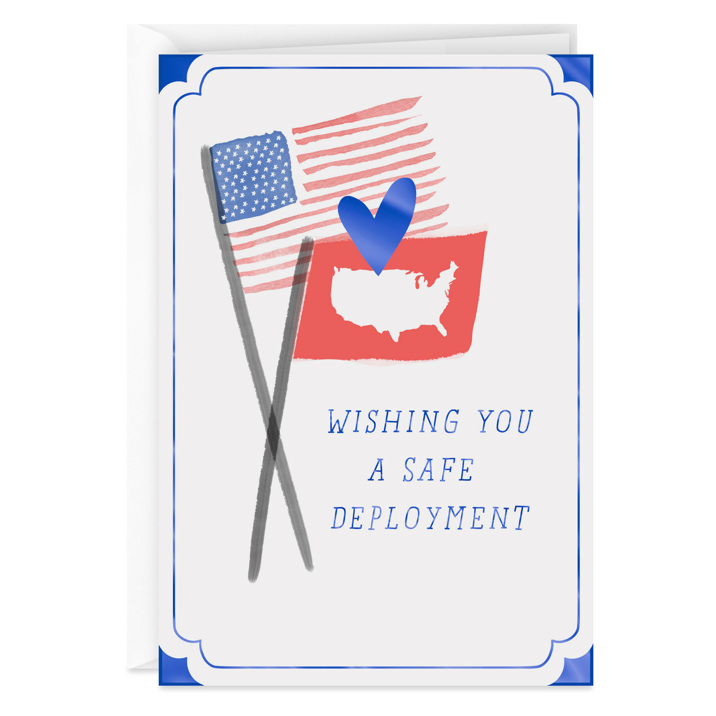 Wishing You A Safe Deployment Military Goodbye Card - Hallmark