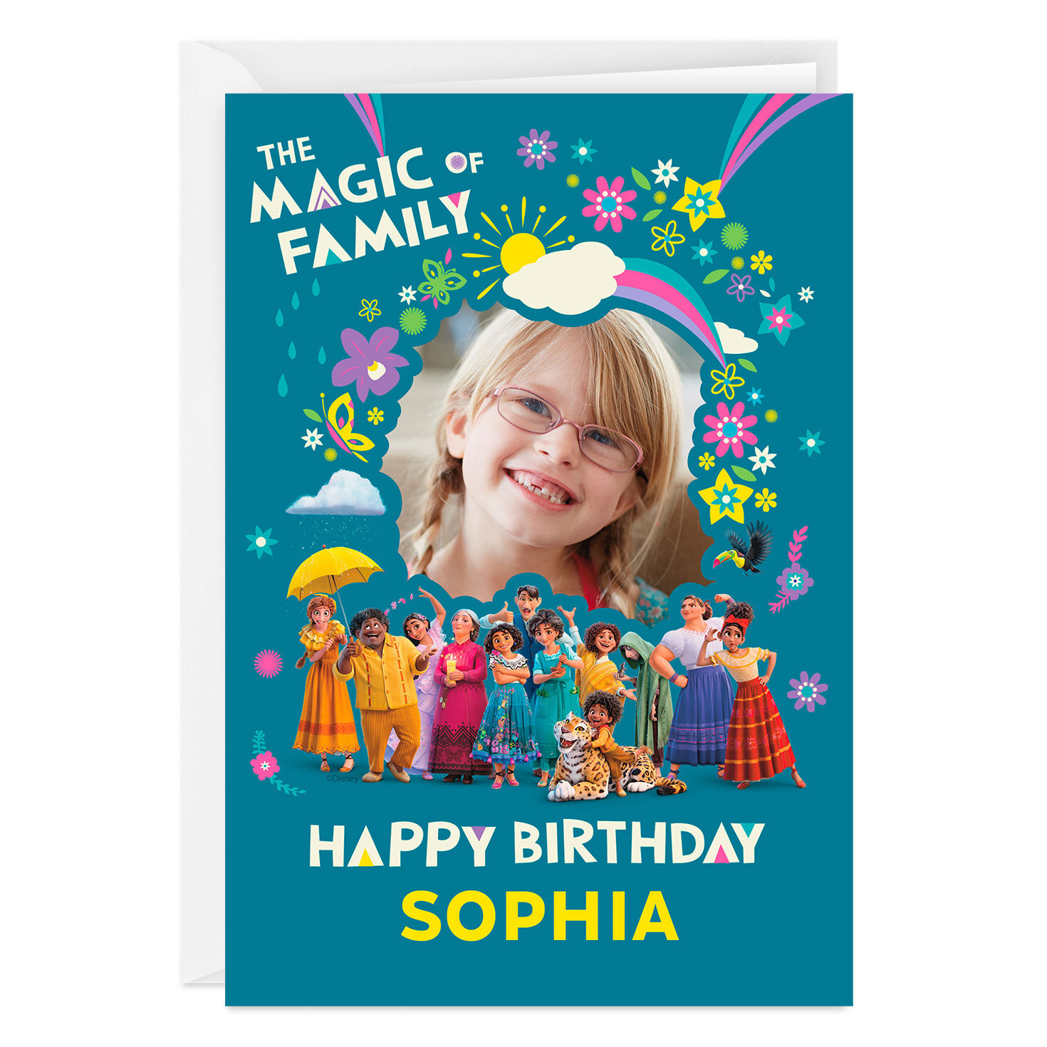 Disney Encanto Magic Of Family Custom Birthday Card - Hallmark