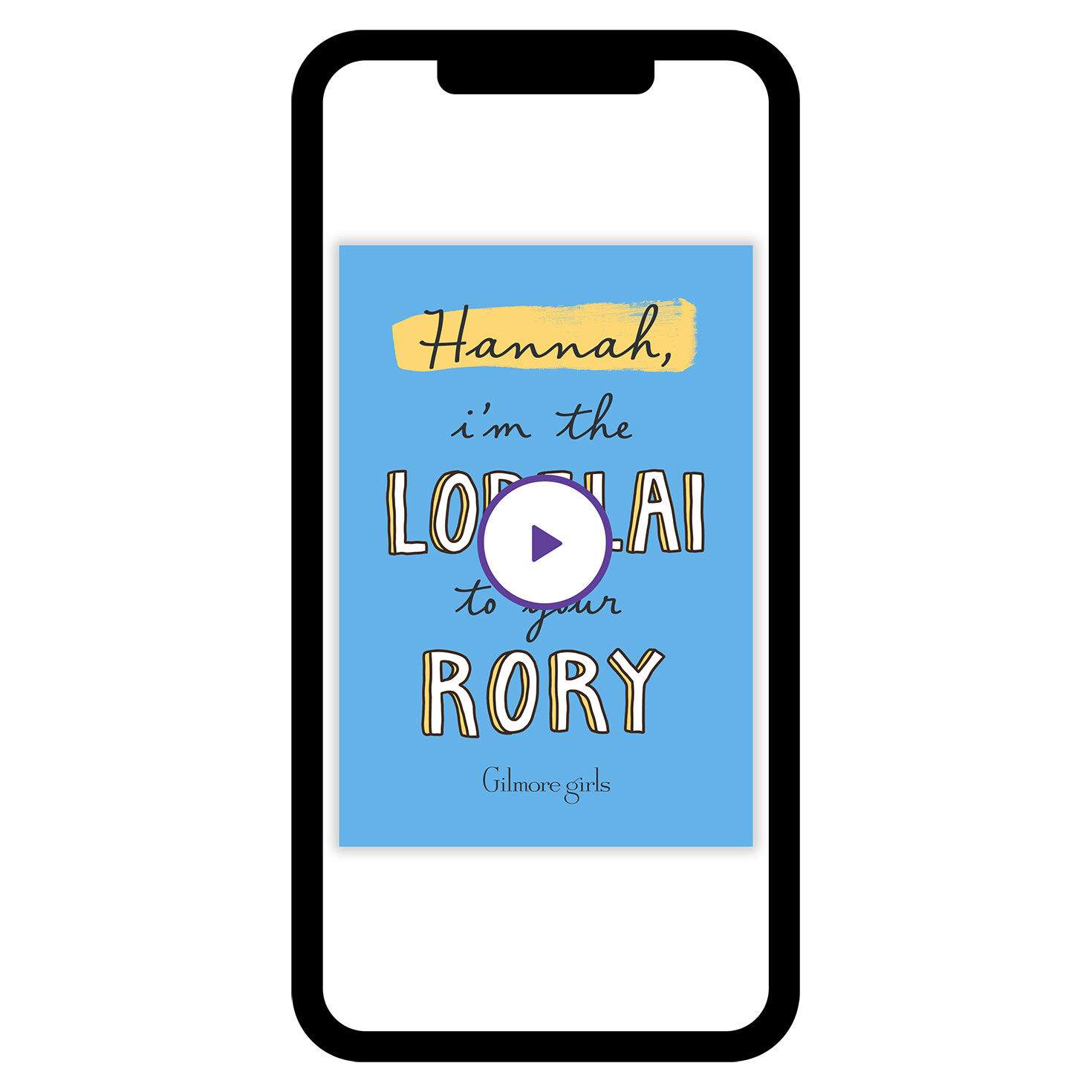 Gilmore Girls The Lorelai To Your Rory Custom Card - Hallmark