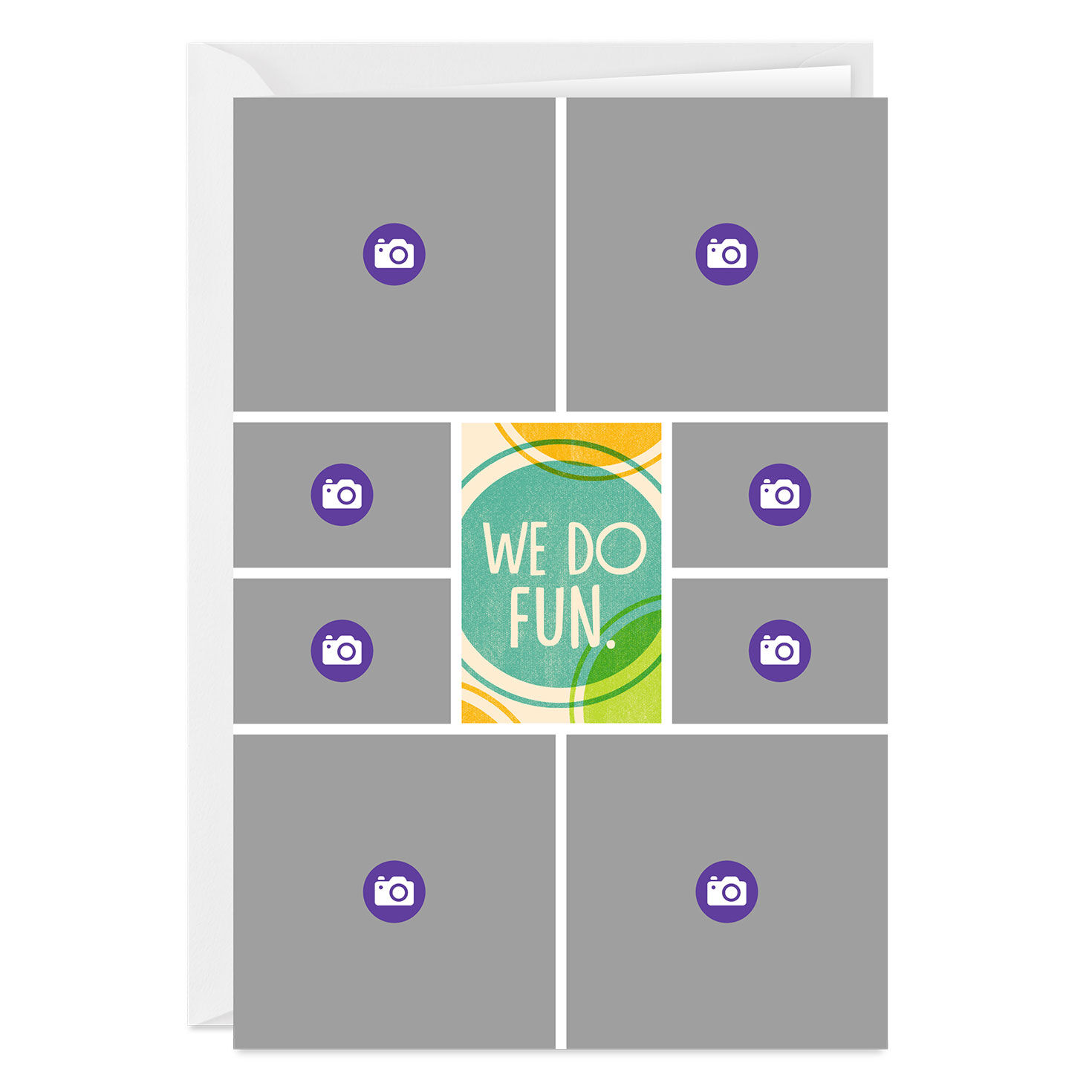 We Do Fun Photo Collage Custom Card - Hallmark