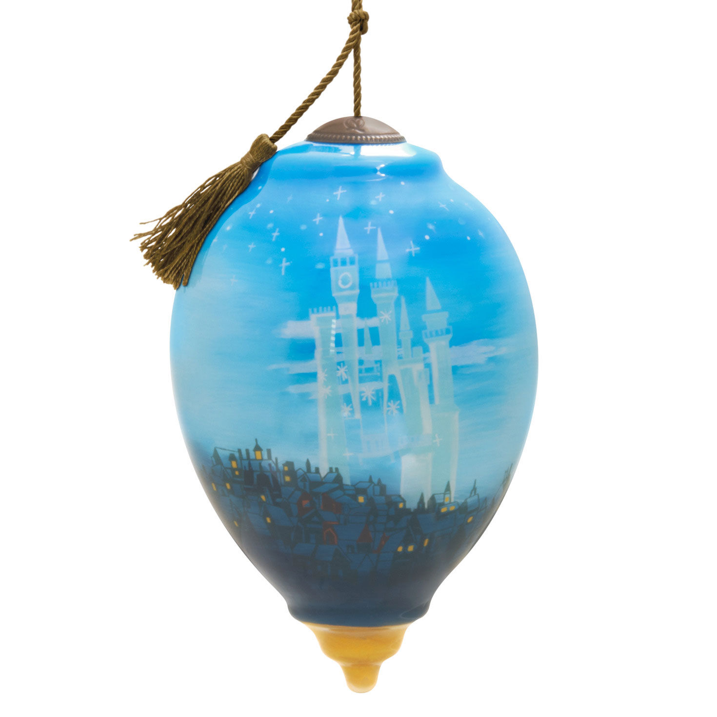 Disney Princess Ne'Qwa Art® Cinderella Hand-Painted Glass Hallmark ...