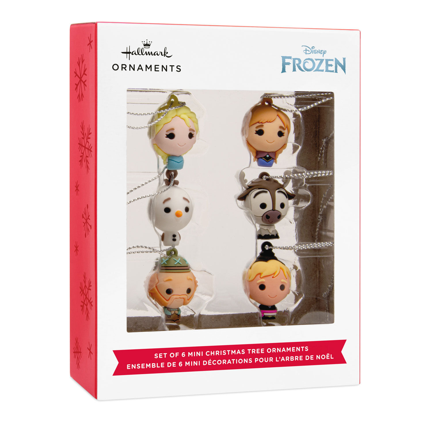 Mini Disney Frozen Shatterproof Hallmark Ornaments, Set Of 6 - Hallmark