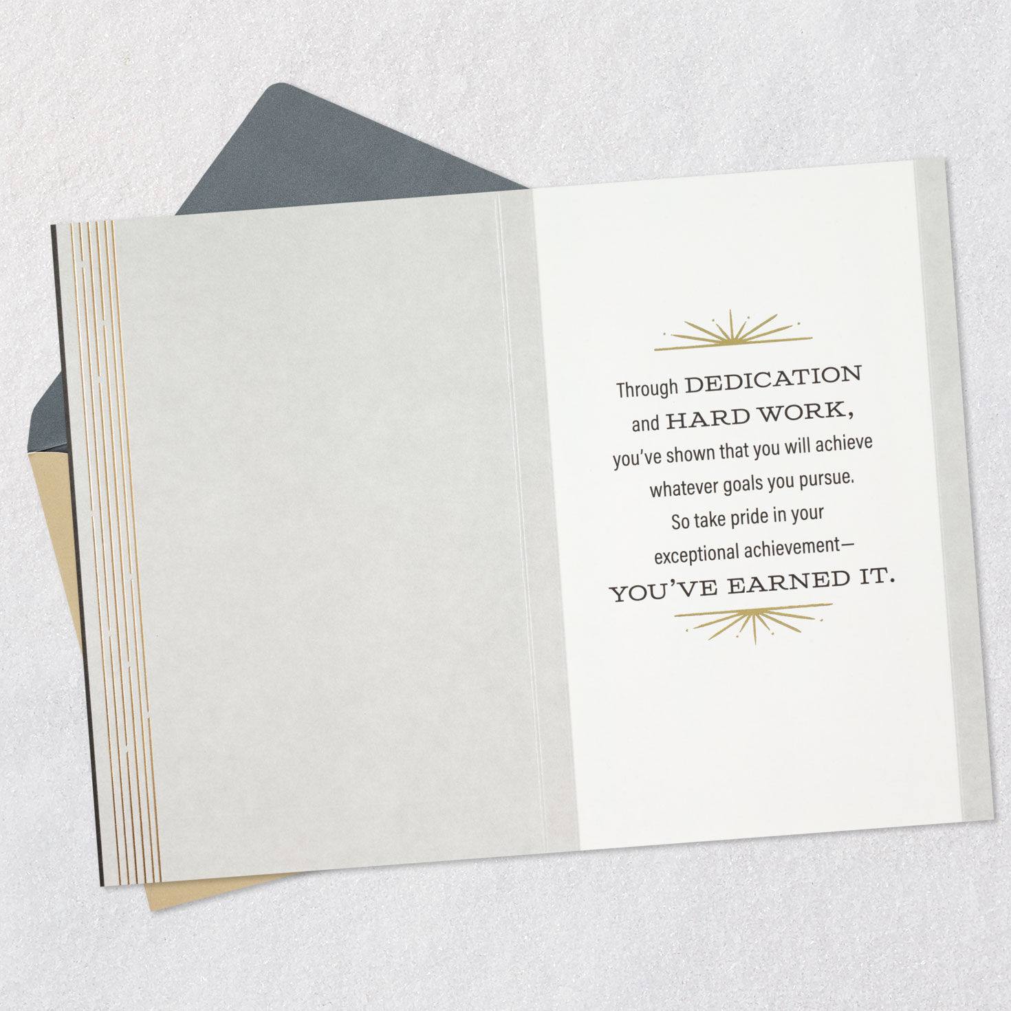 Dedication And Hard Work Graduation Card For Doctorate - Hallmark
