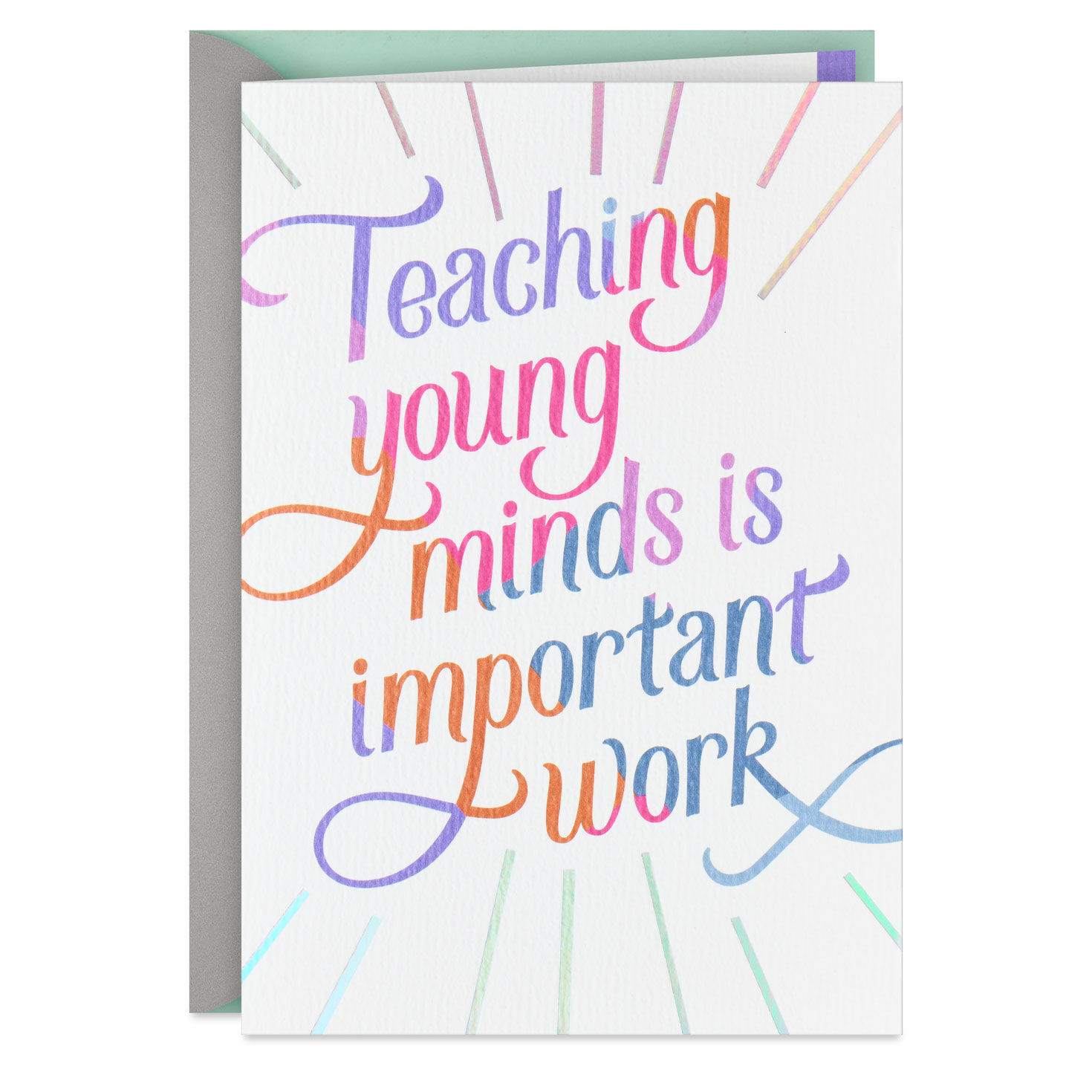 Important Work Thank-You Card For Teachers - Hallmark