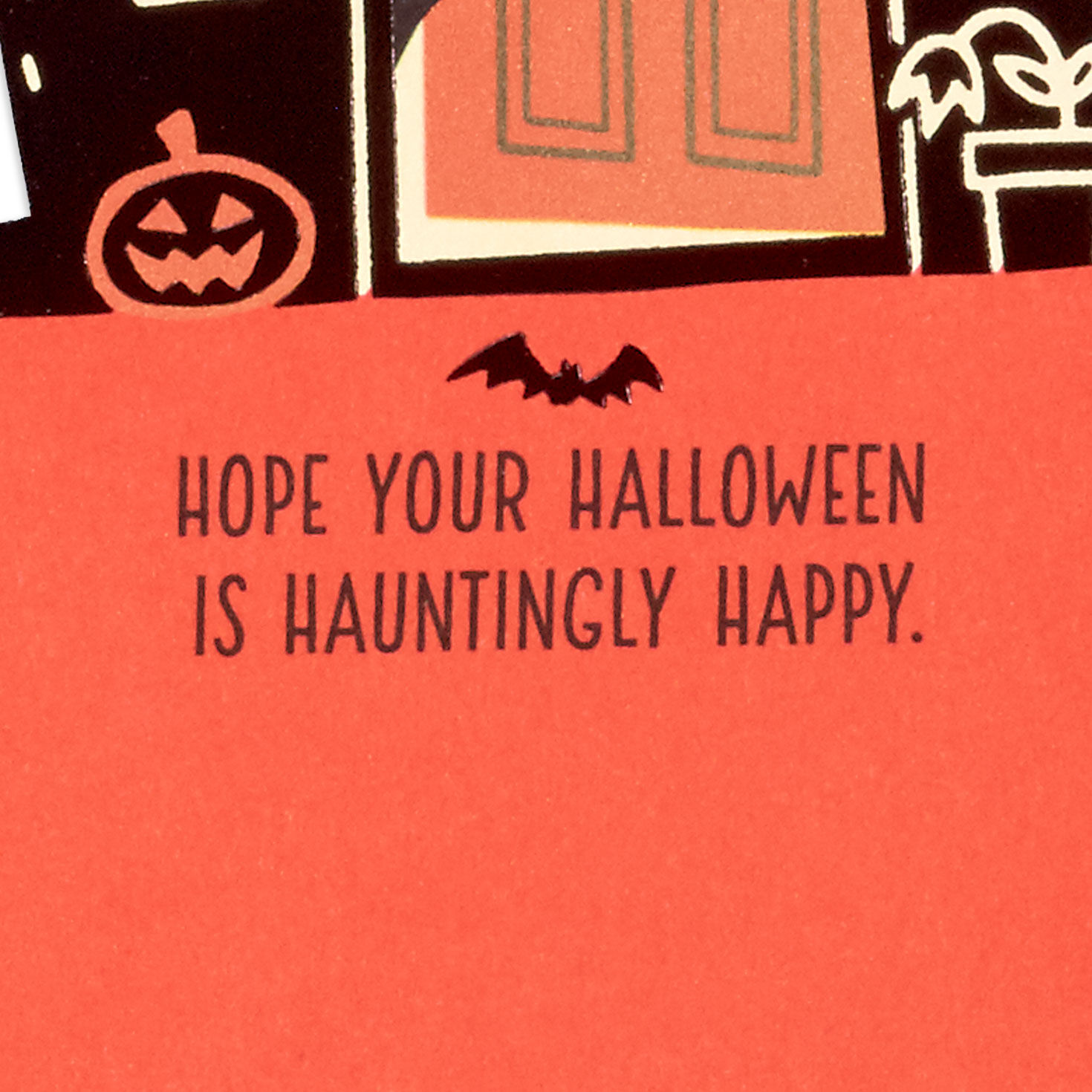 Haunted House Halloween Card - Hallmark