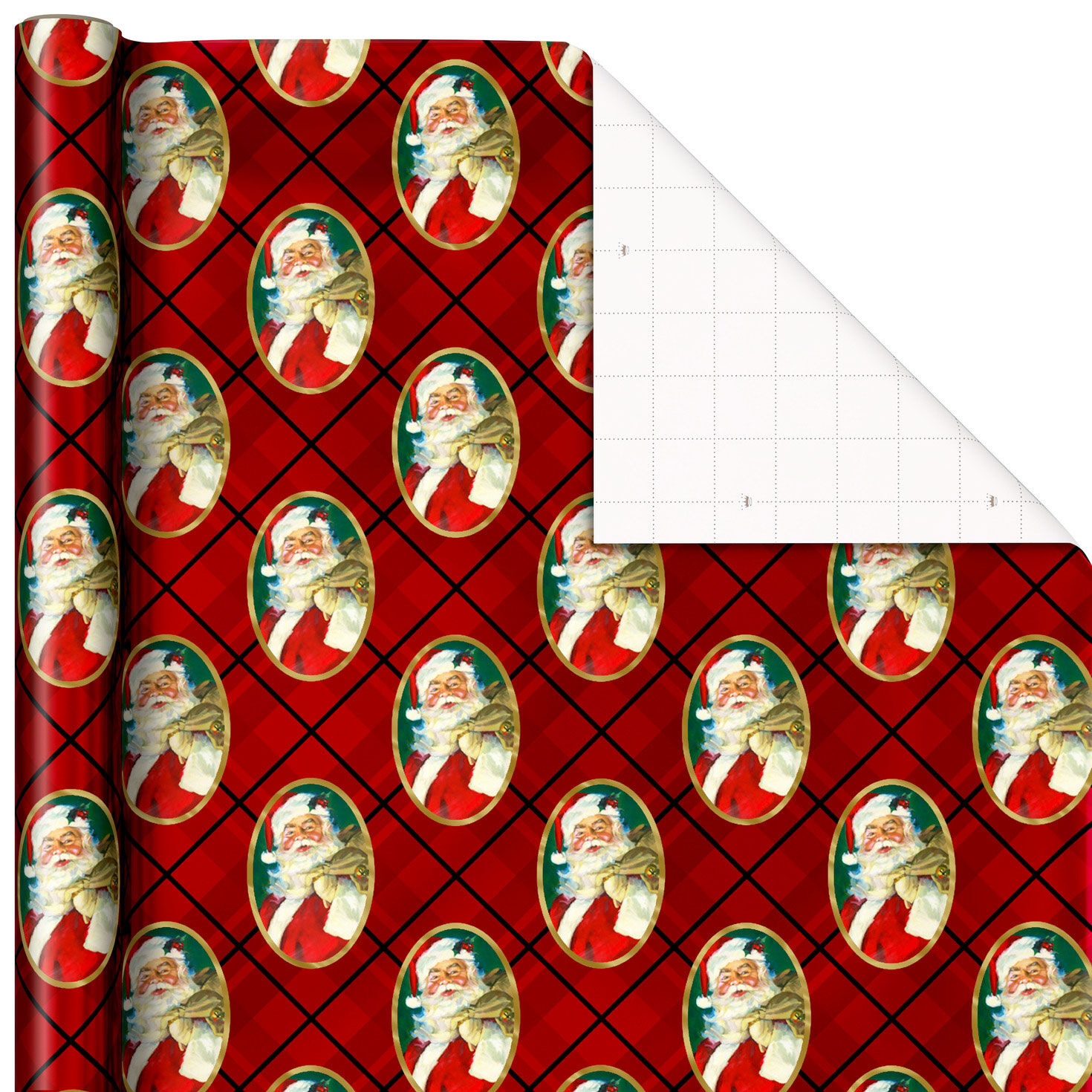 Traditional 3-Pack Foil Christmas Wrapping Paper Assortment, 60 Sq. Ft ...