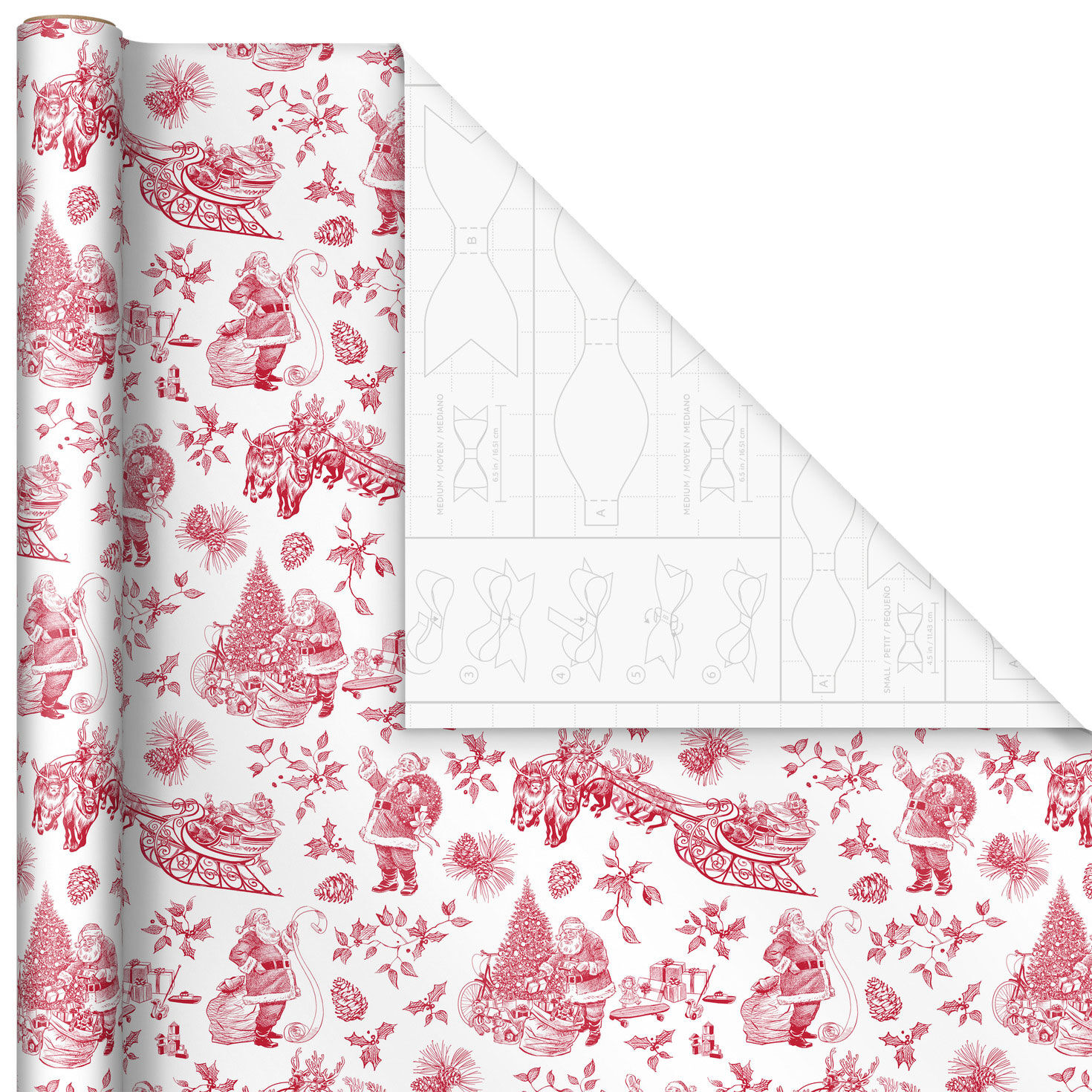 Cozy Christmas 3-Pack Wrapping Paper Assortment, 120 Sq. Ft. - Hallmark