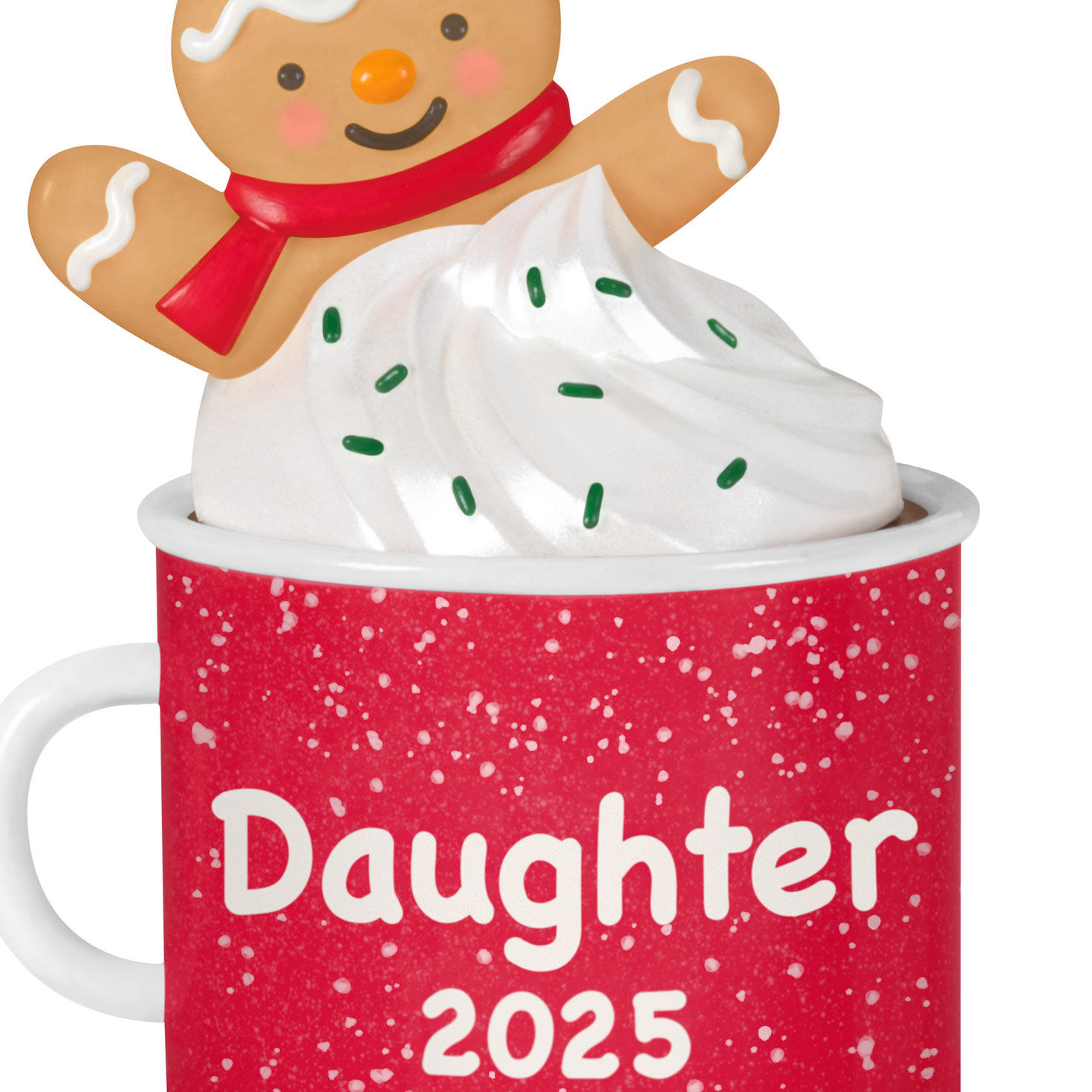 Daughter Gingerbread Girl In Mug 2025 Ornament - Hallmark