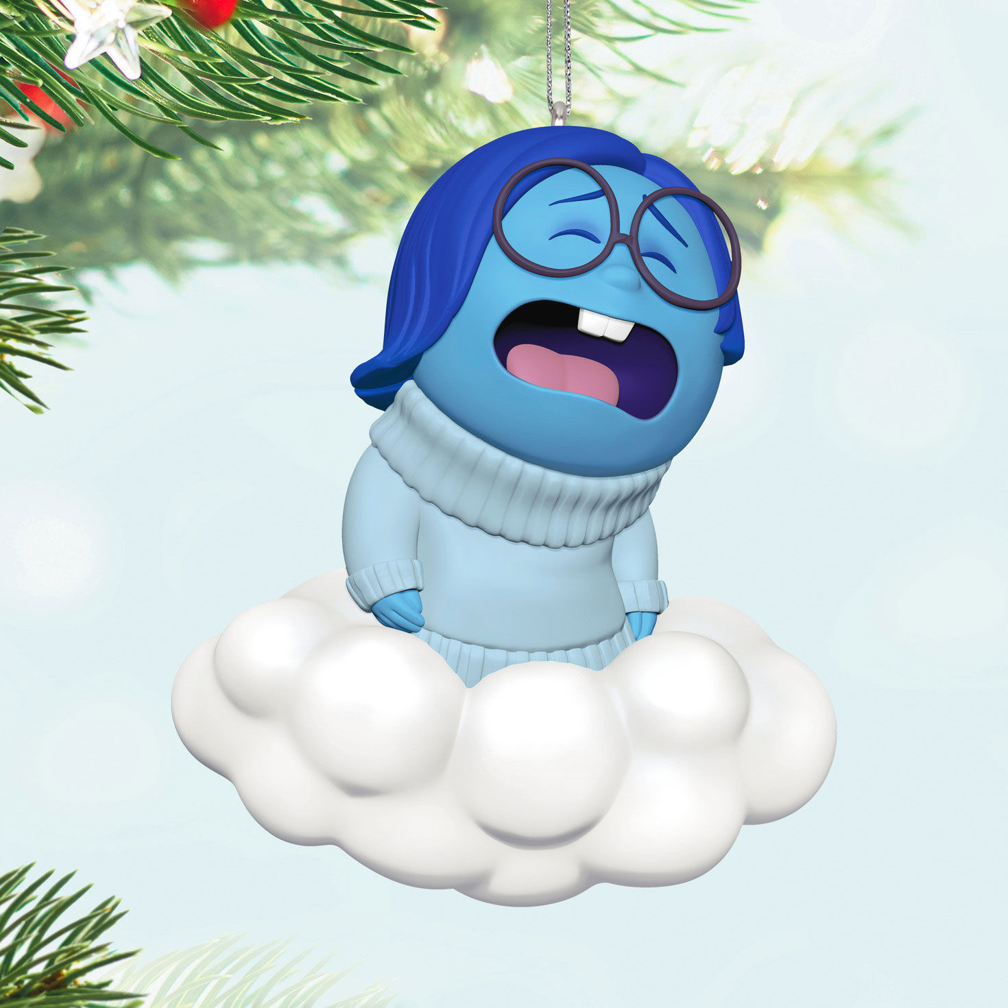 Disney/Pixar Inside Out 10th Anniversary Sadness Ornament - Hallmark