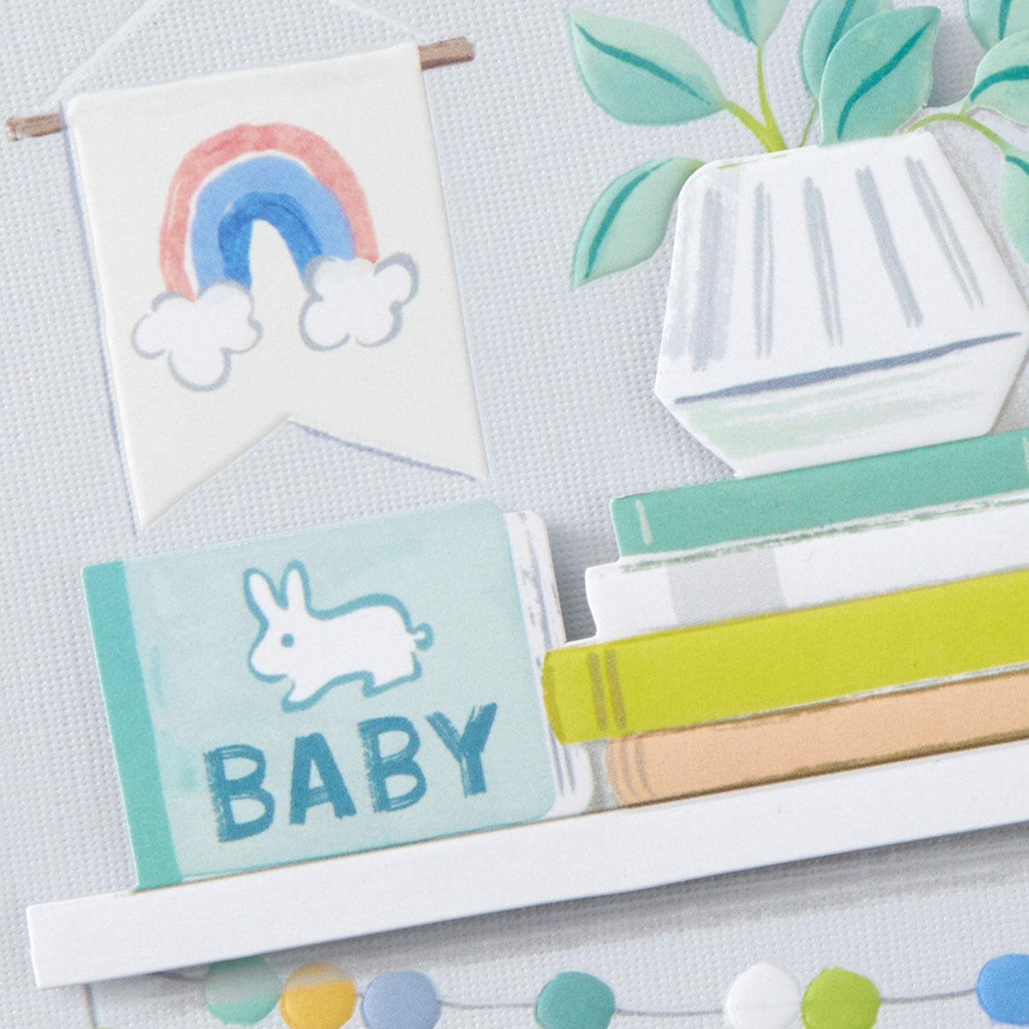 A New Story Begins New Baby Card - Hallmark