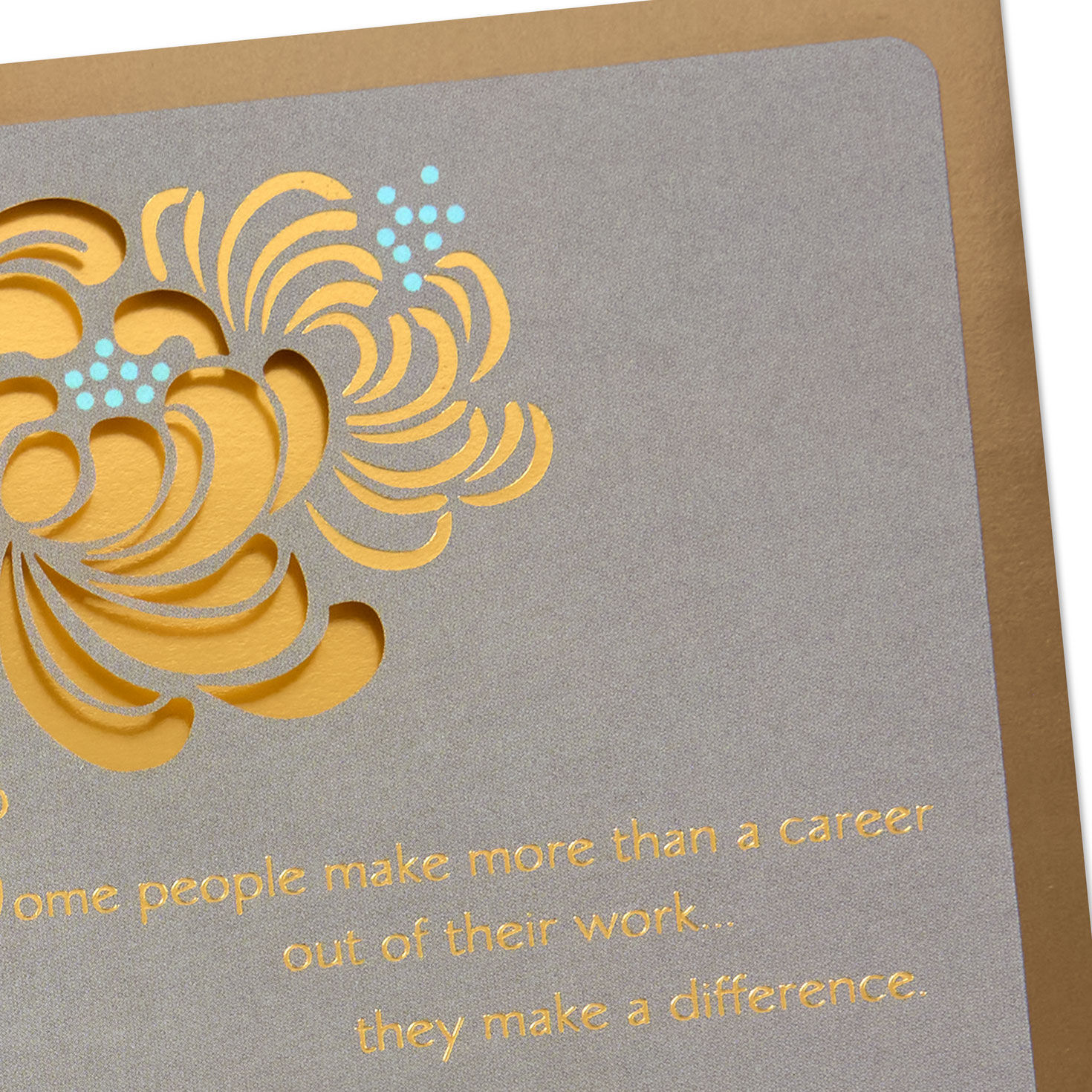 You Made A Difference Retirement Card - Hallmark