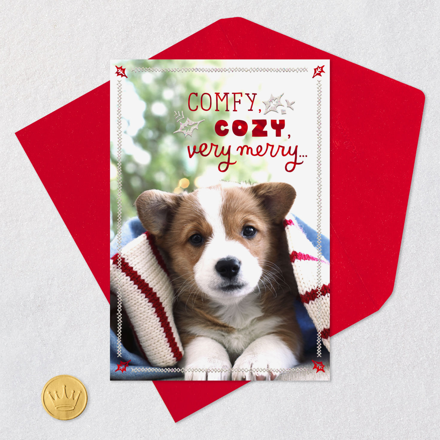 Comfy, Cozy And Merry Christmas Card - Hallmark