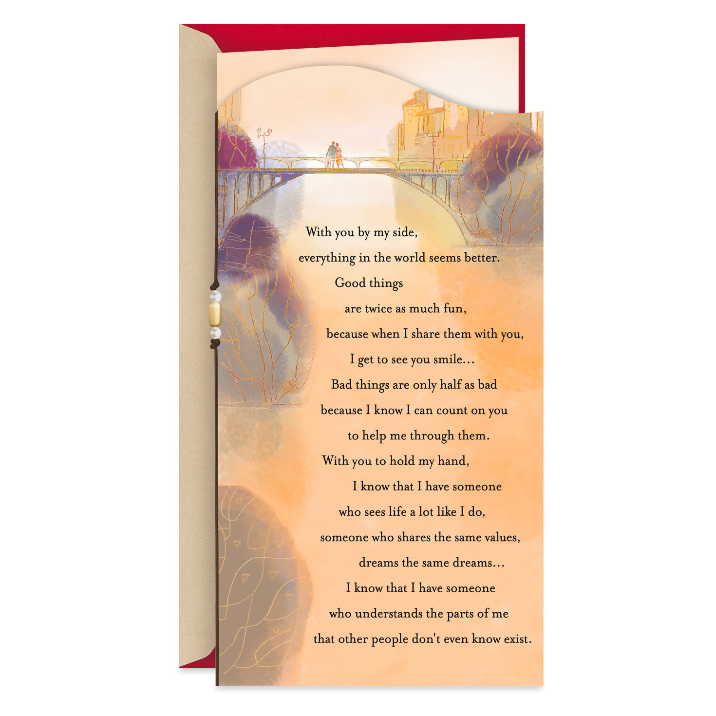 My Love, My Best Friend Romantic Sweetest Day Card - Hallmark