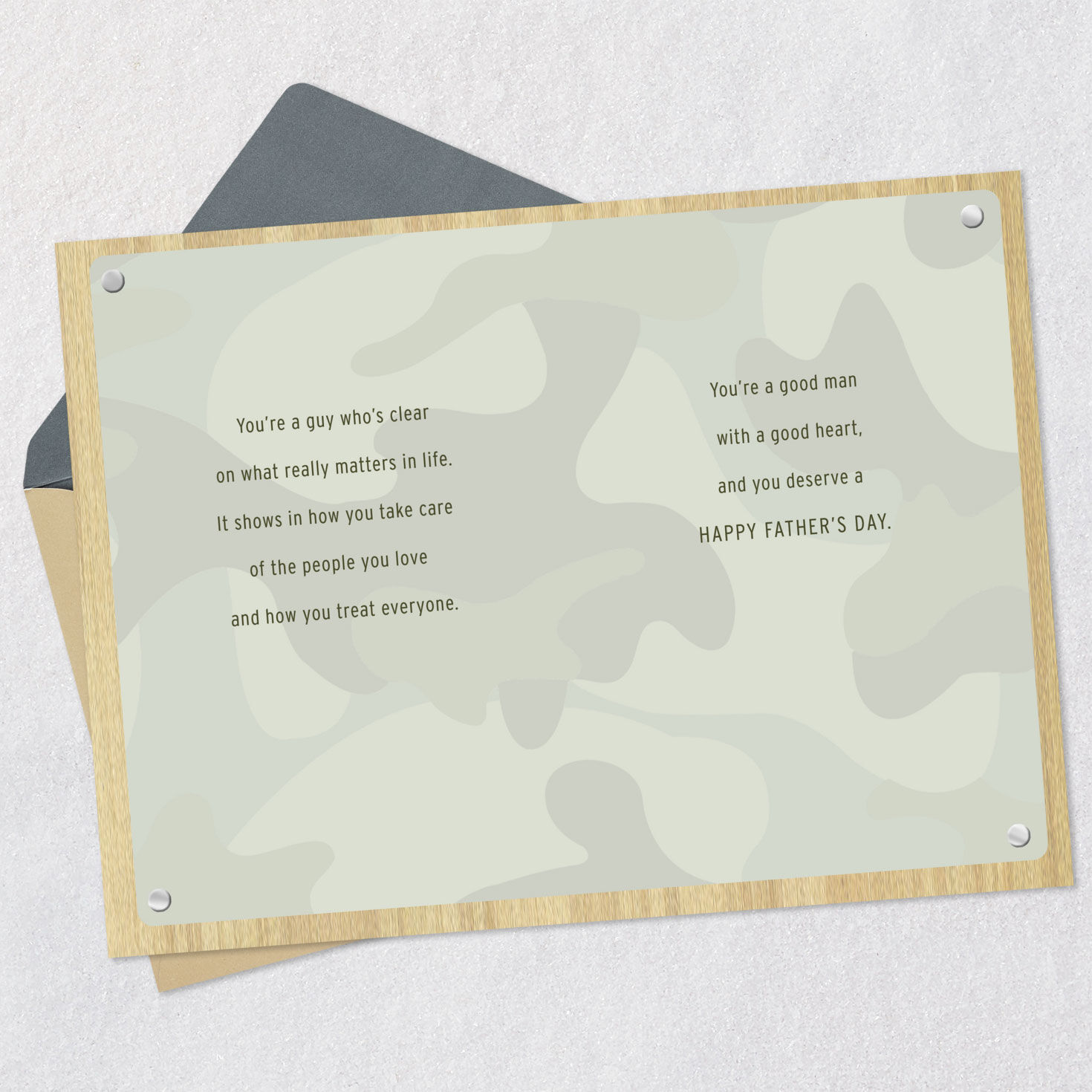 You're A Good Man Father's Day Card - Hallmark