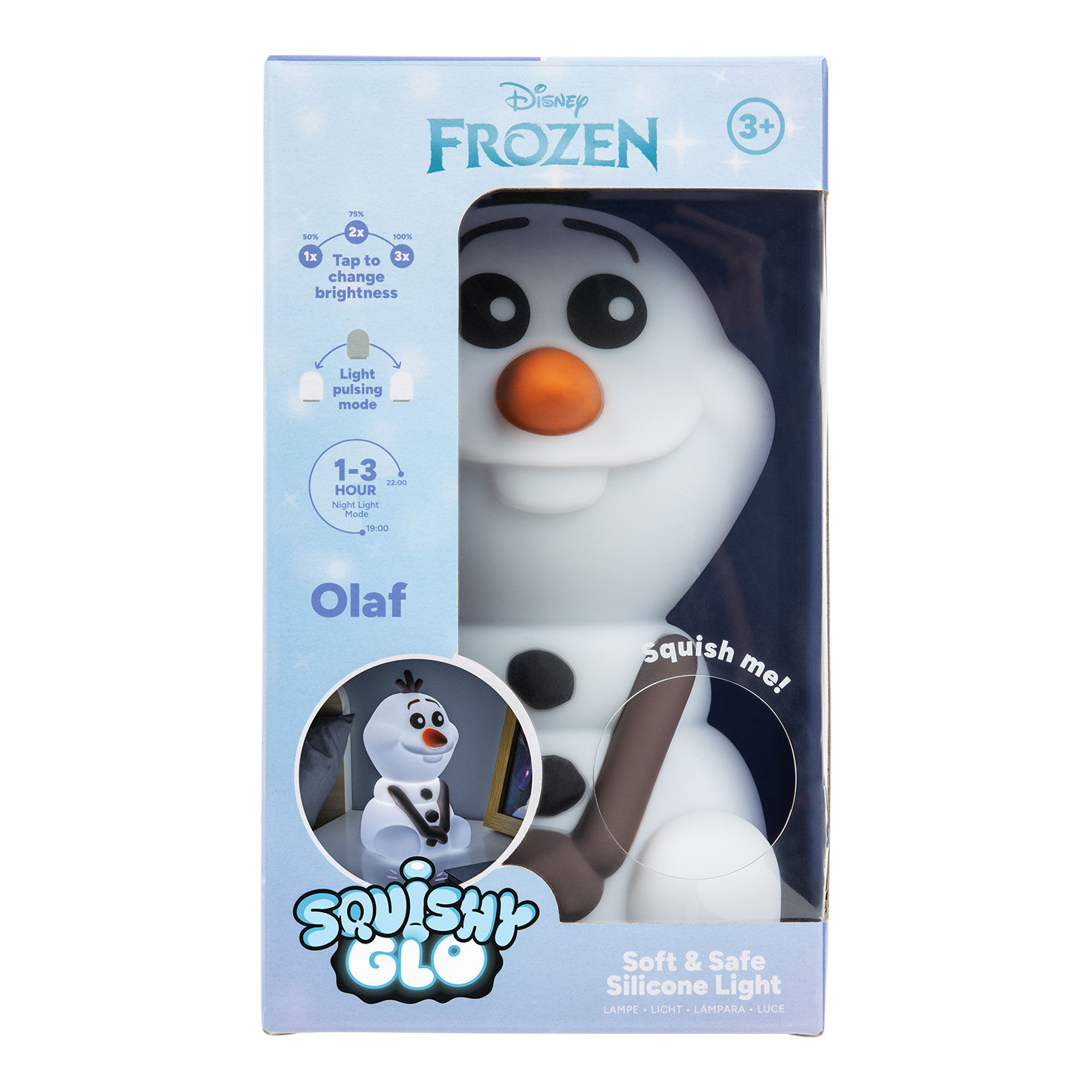Paladone Disney Frozen Olaf SquishyGlo Silicone Light - Hallmark