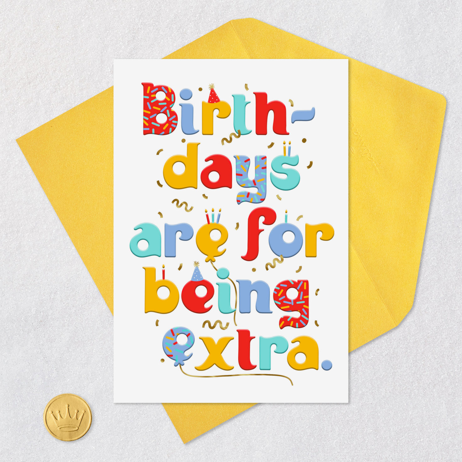 You're Extra Awesome Birthday Card - Hallmark