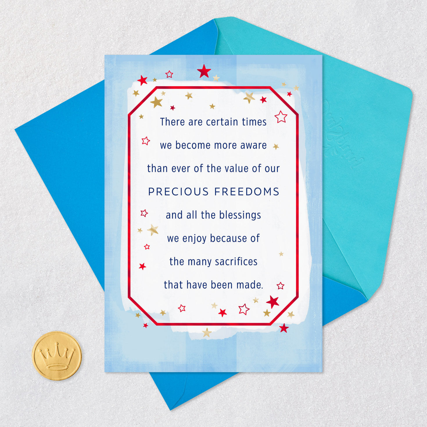 God Bless You In A Special Way Religious Veterans Day Card - Hallmark