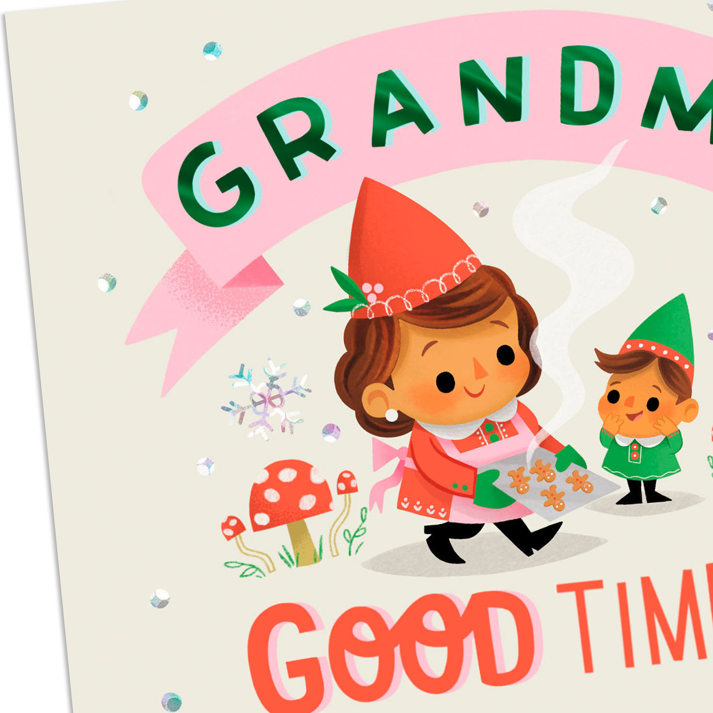 Good Times, Great Stories, Best Memories Christmas Card For Grandma ...