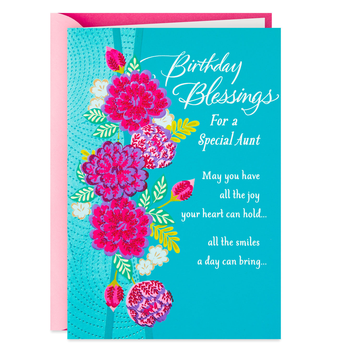 All The Joy Your Heart Can Hold Religious Birthday Card For Aunt - Hallmark
