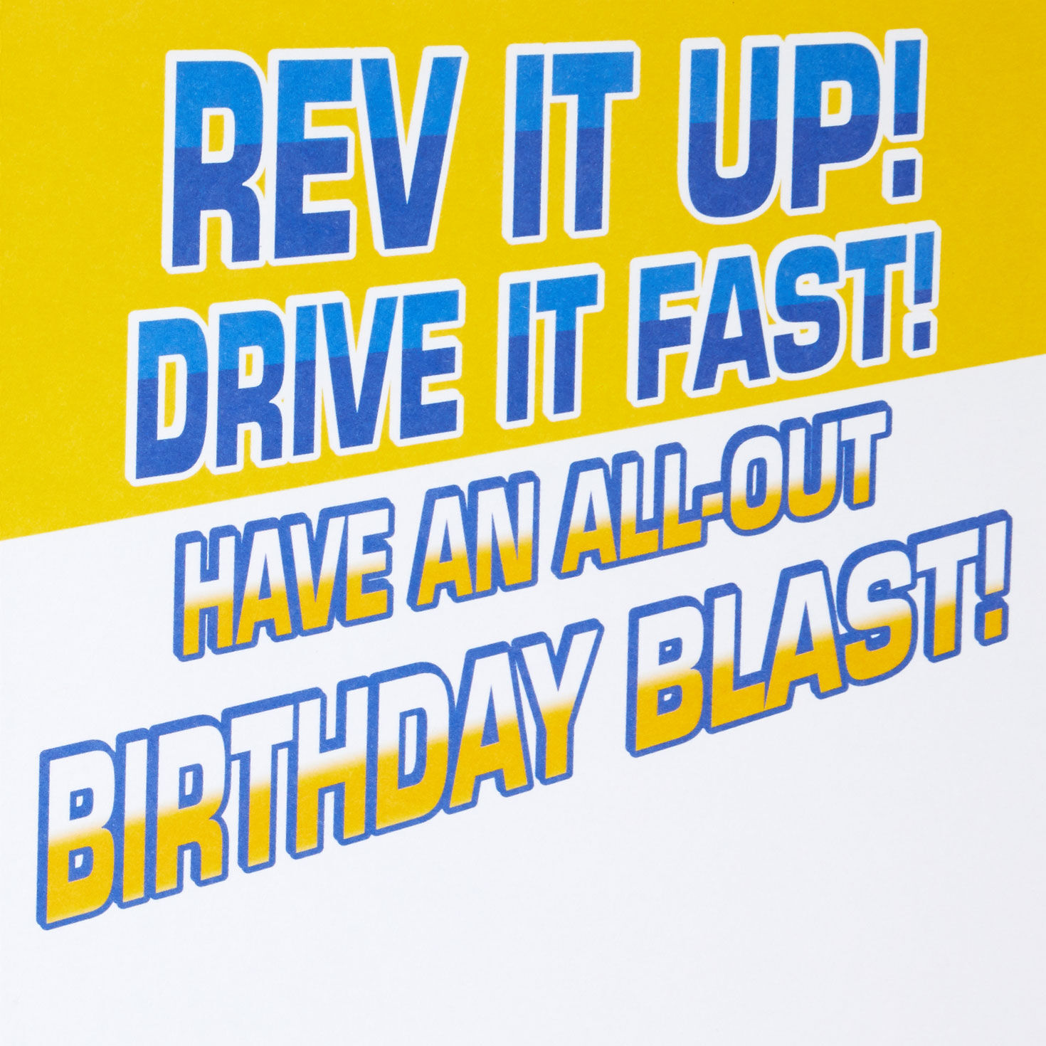 Mattel Hot Wheels™ Rev It Up Birthday Card With Stickers - Hallmark