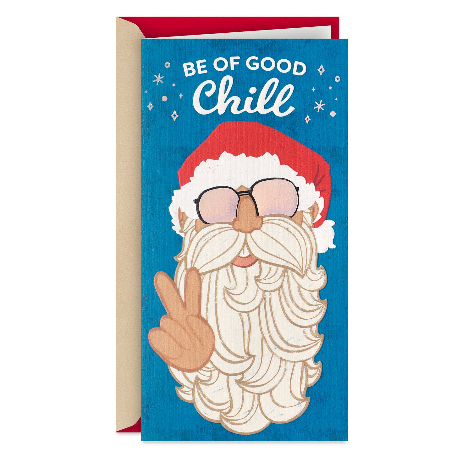 Be Of Good Chill Money Holder Christmas Card - Hallmark
