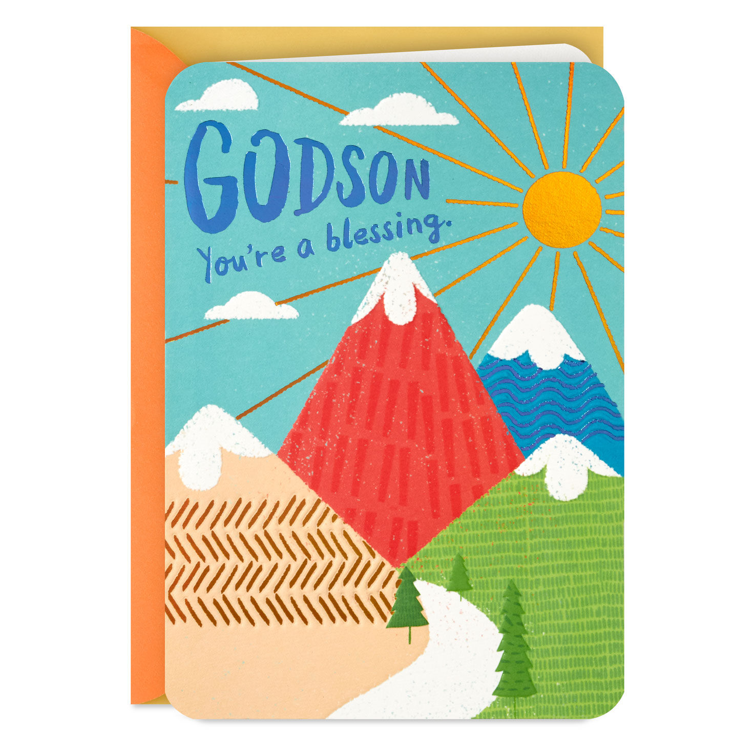 More Wonderful Every Year Birthday Card For Godson - Hallmark