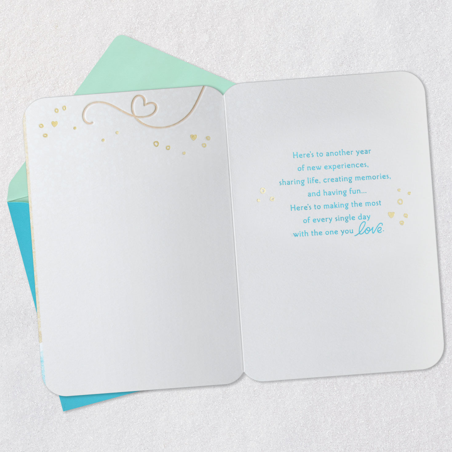 Here's To Another Year Anniversary Card - Hallmark